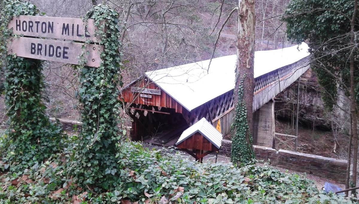 Horton Mill Covered Bridge Is Tallest Covered Bridge In Alabama