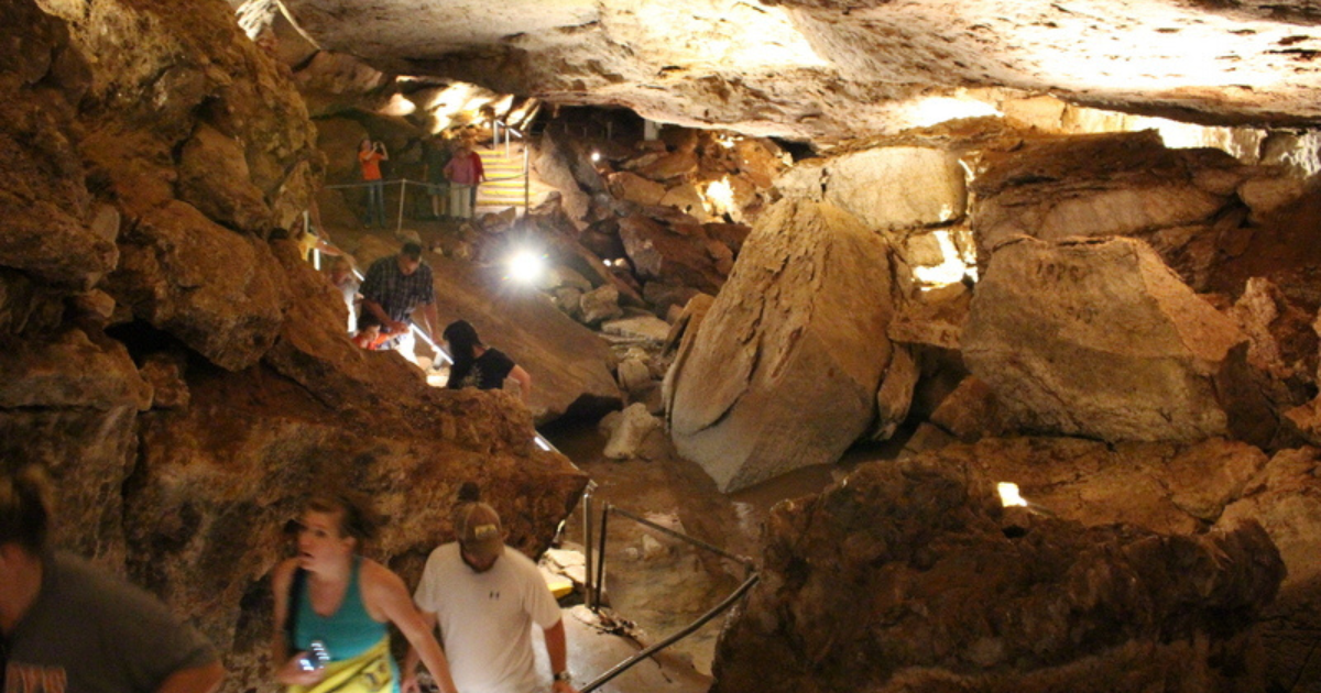 Put The Cave Tour In Alabaster Caverns On Your Bucket List