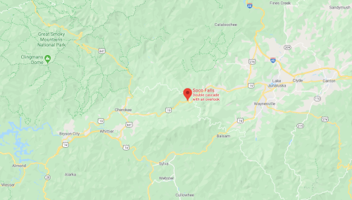 Soco Falls Photos: A Scenic Waterfall In North Carolina