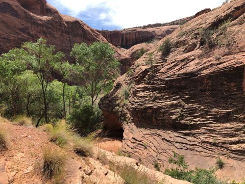 Hike To A Moab Swimming Hole And Waterfall In Utah