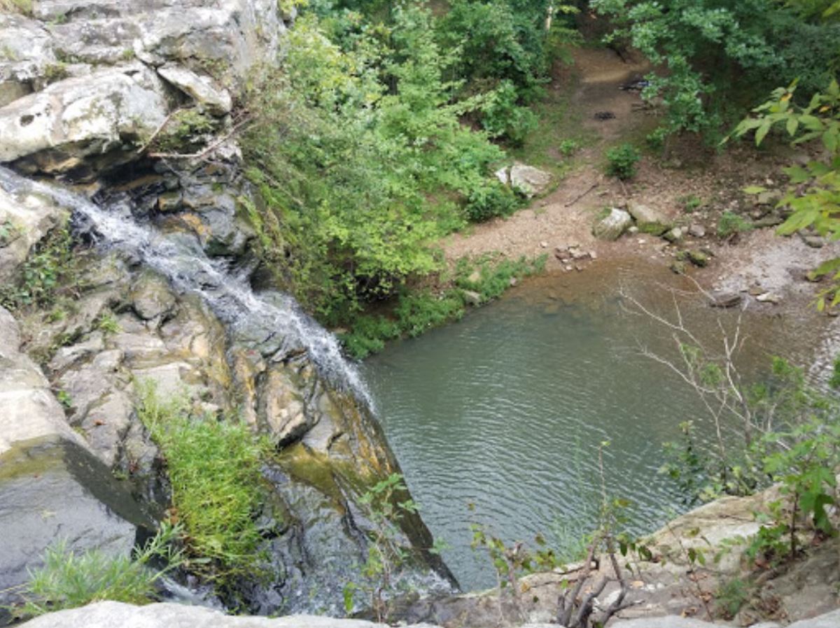 Ferne Clyffe Waterfall Trail In Goreville, Illinois Is Near Perfect