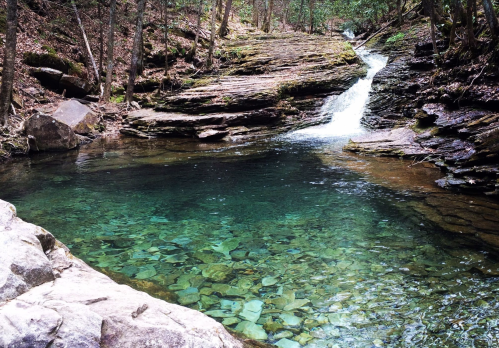 Devil's Bathtub: A Stunning Waterfall Swimming Hole In Virginia