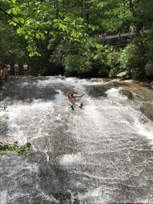 Sliding Rock Is The Best Natural Waterslide In North Carolina