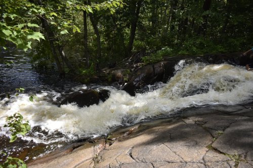 Best Natural Waterpark in Wisconsin: Chute Pond In Mountain, WI