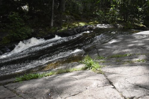 Best Natural Waterpark in Wisconsin: Chute Pond In Mountain, WI