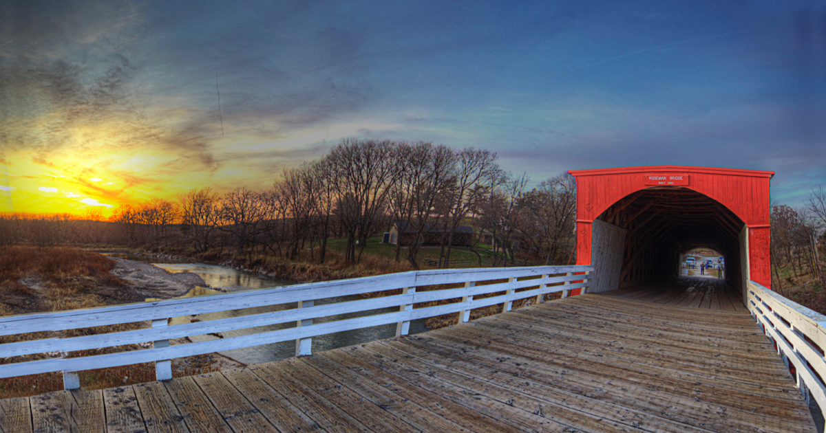 Enjoy Fall Visiting These Famous Covered Bridges In Iowa