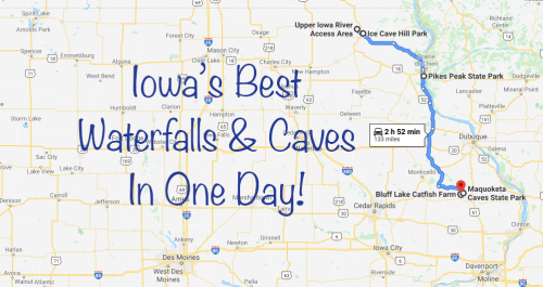 Explore Iowa's Best Caves and Waterfalls on a Scenic Road Trip