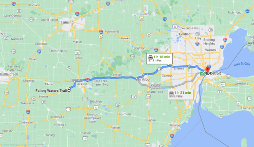 Falling Waters Trail Is One Of The Best Hikes In Detroit