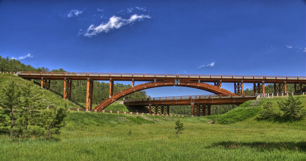 The Unique Bridge In Keystone Is The Only One Of Its Kind In South Dakota