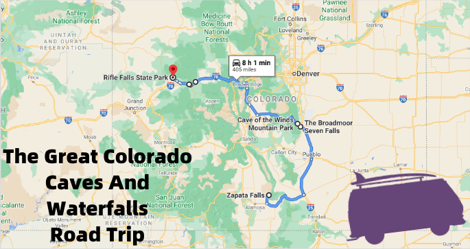 Caves In Colorado Map