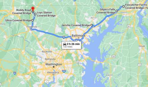 Explore These 6 Covered Bridges In Maryland This Fall