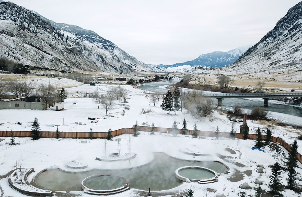 This Natural Hot Spring In Montana Is Magical In The Winter