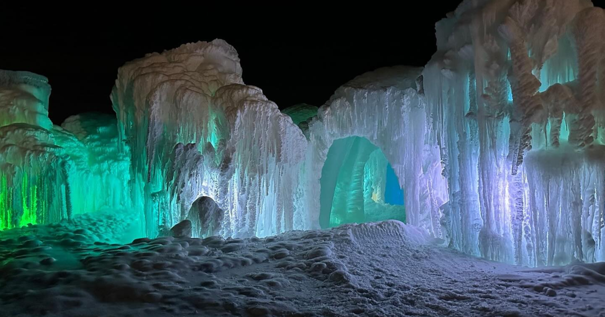 Ice Castles in Wisconsin: A Magical Must During Wintertime