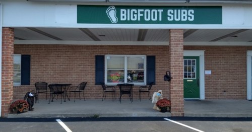 Bigfoot Subs In Pennsylvania Is A Bigfoot-Themed Eatery