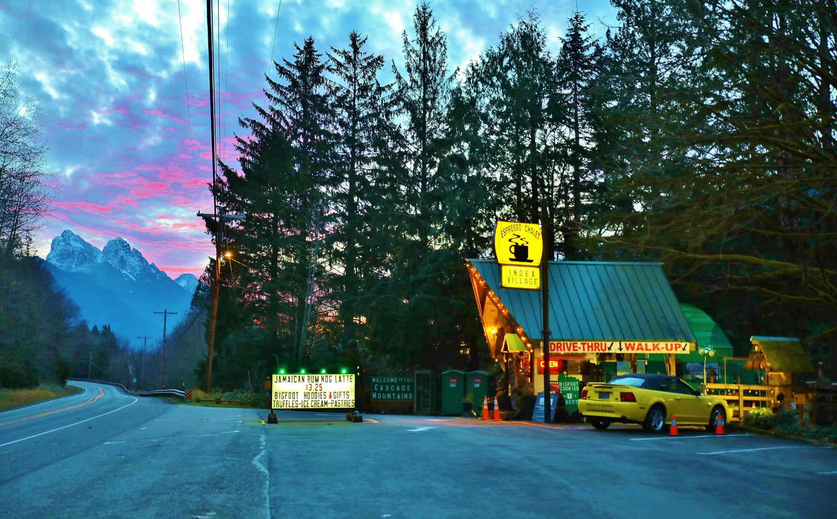 Espresso Chalet Is A Roadside Coffee Shop In Washington With The Most ...