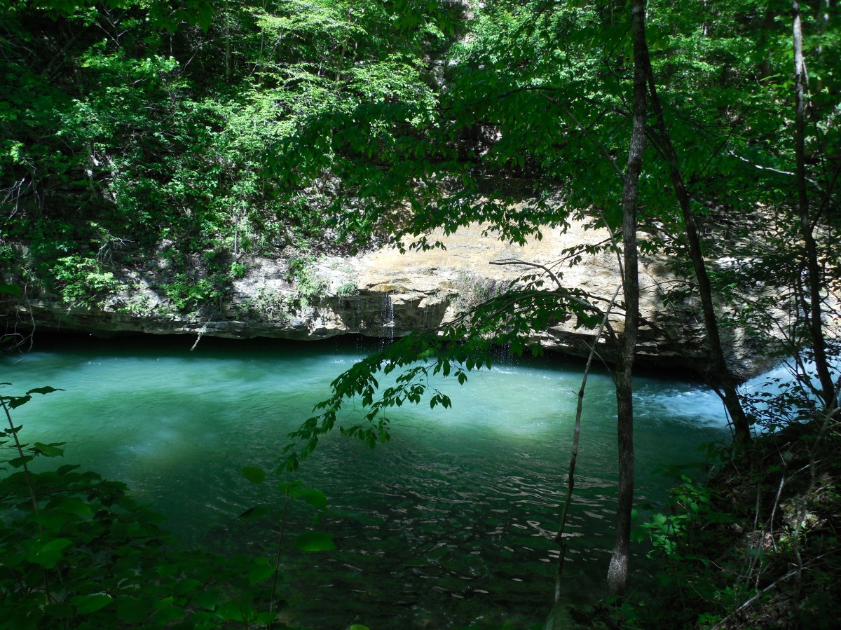 Hidden Natural Pool In Alabama With Bluest Water Ever