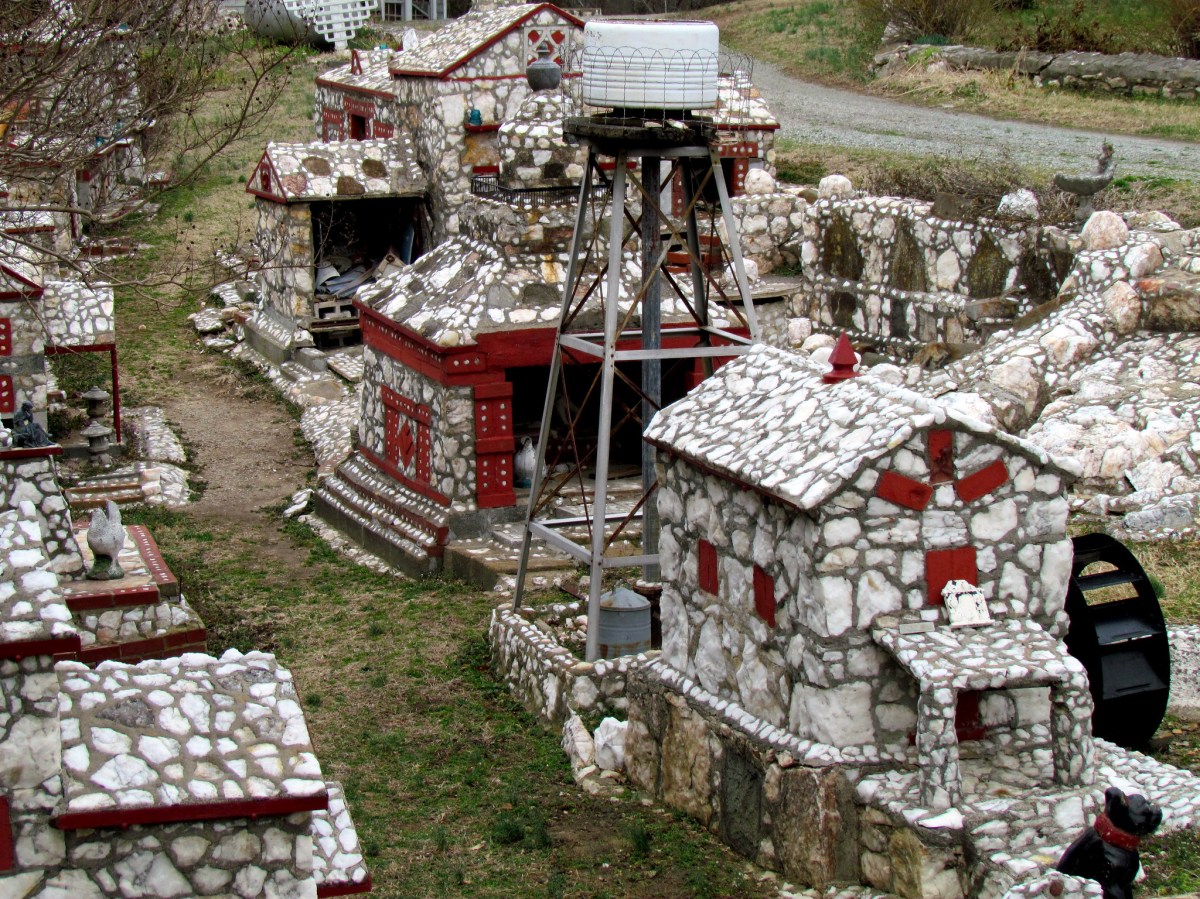 If You're in the Area, Check Out This Strange Miniature Stone Village in NC