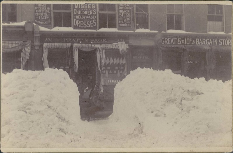 In 1888, The Biggest Snowfall In Connecticut History Occurred