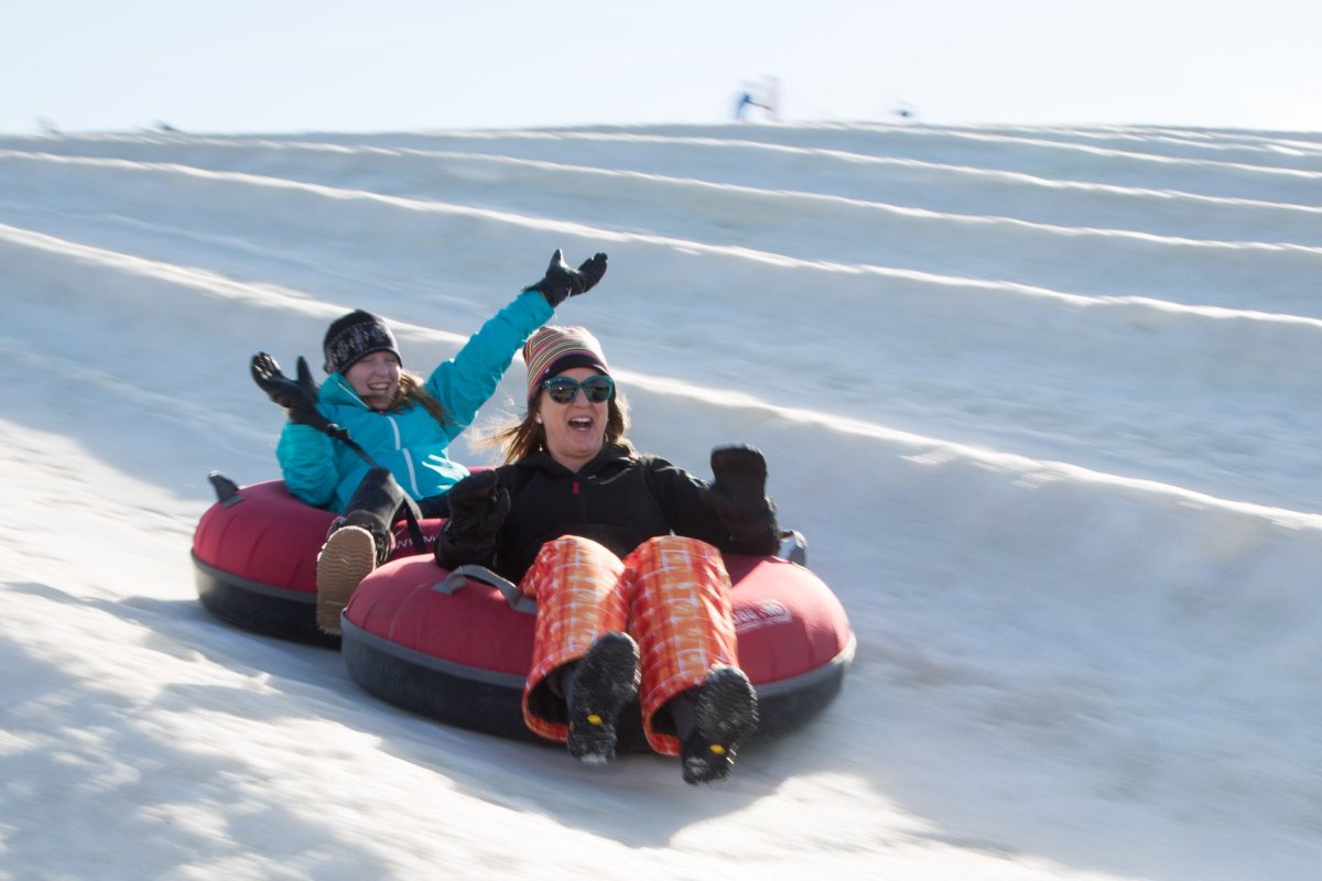 This Wisconsin Winter Park Has 22 Snowtubing Lanes