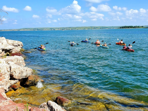 Wilson Lake Is A Great Kayaking Park In Kansas
