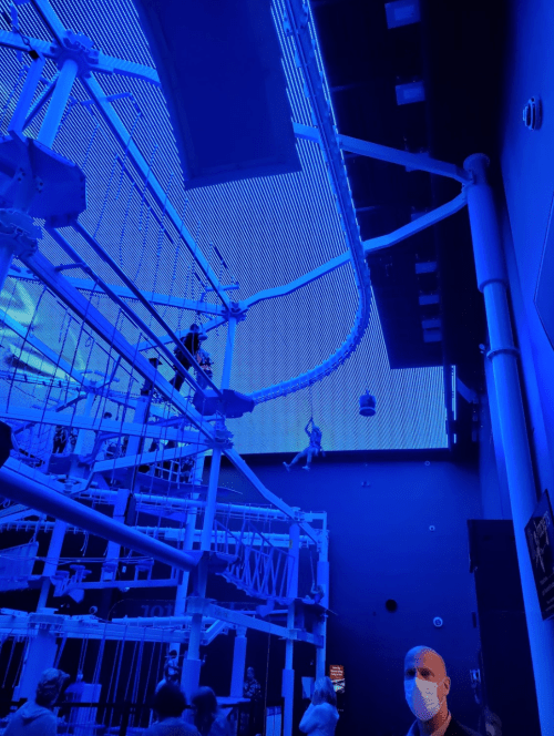 Jordan's Furniture Indoor Ropes Course In Maine Is A Blast