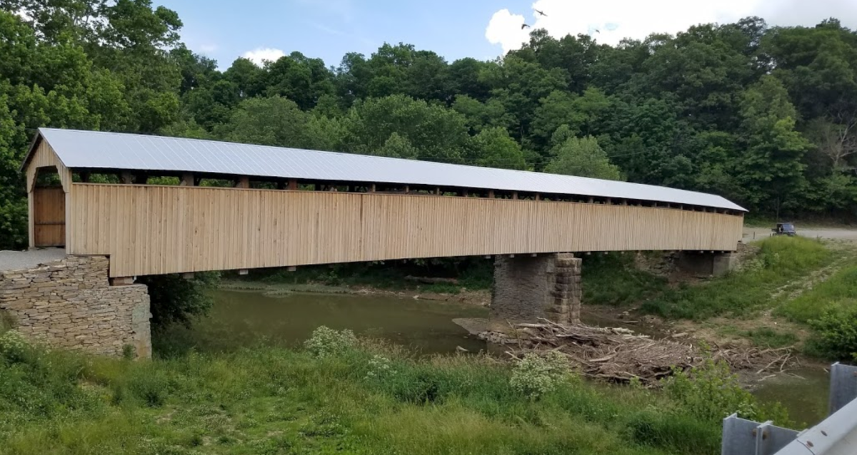 Beech Fork Covered Bridge Is The Longest Covered Bridge In Kentucky
