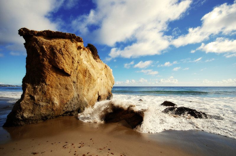 See Rock Formations In Southern California On El Matador Beach Trail