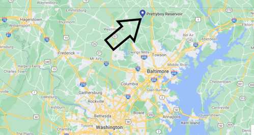 Hike To A Dam At Prettyboy Reservoir In Maryland