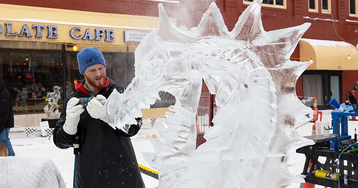 Magical Ice Fest Is A Unique St. Joseph Michigan Winter Festival