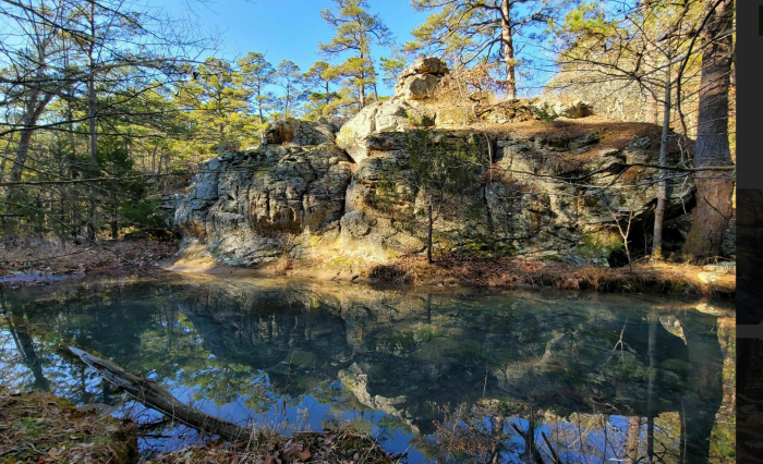 Trails In Oklahoma With Beautiful Rock Formations: Rough Canyon