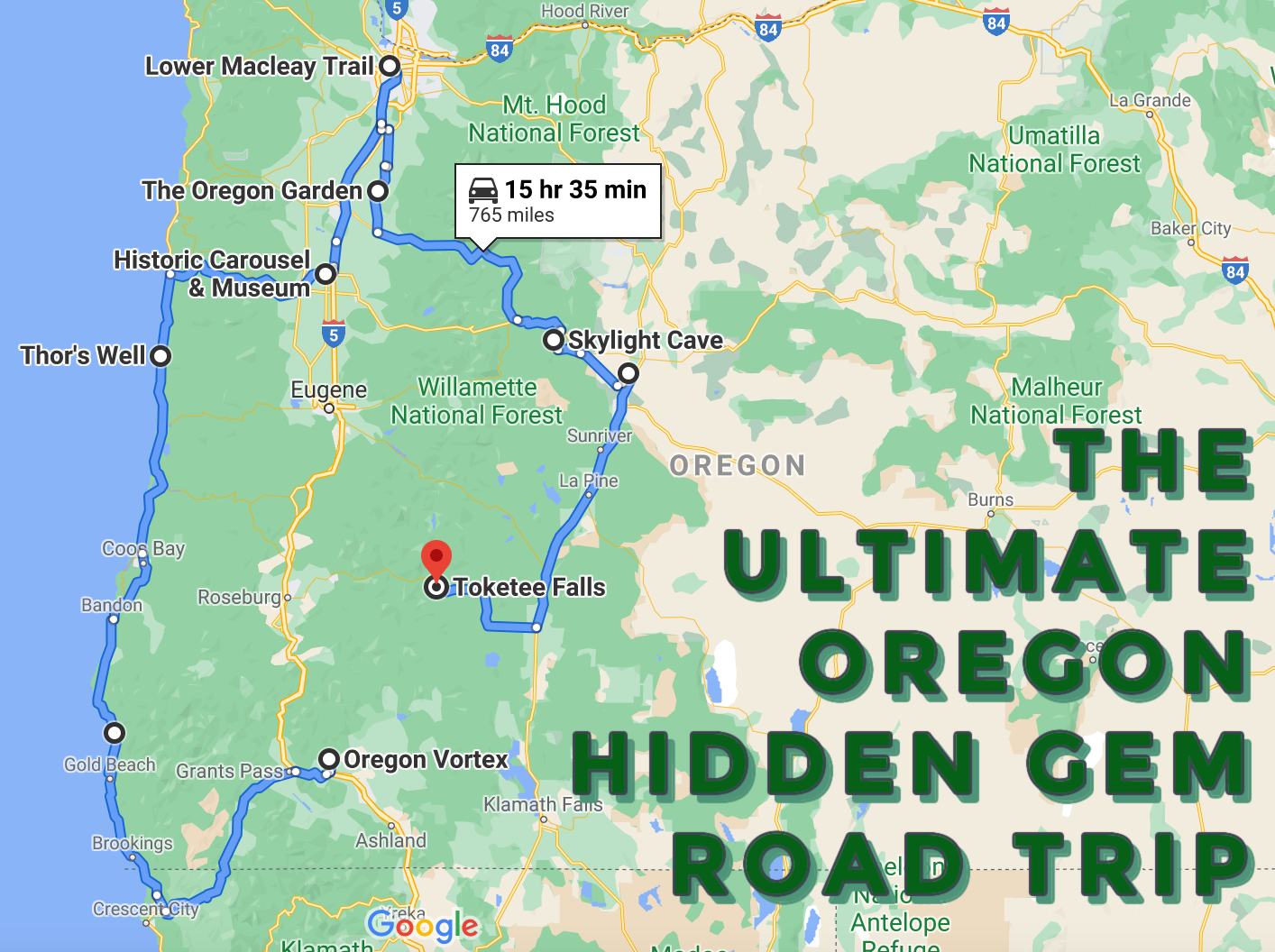 The Ultimate Oregon Hidden Gem Road Trip Will Take You To 9 Incredible ...