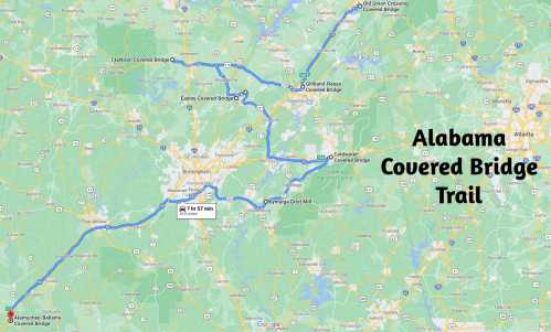 Explore The Ultimate Covered Bridge Trail In Alabama