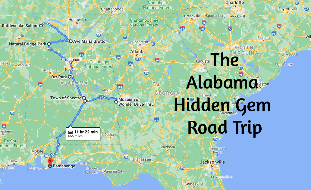 Your Ultimate Road Trip To 8 Hidden Gems In Alabama