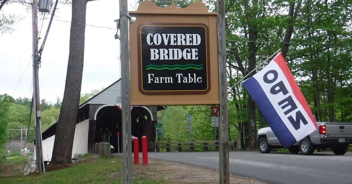 Visit The Only Covered Bridge Restaurant In New Hampshire