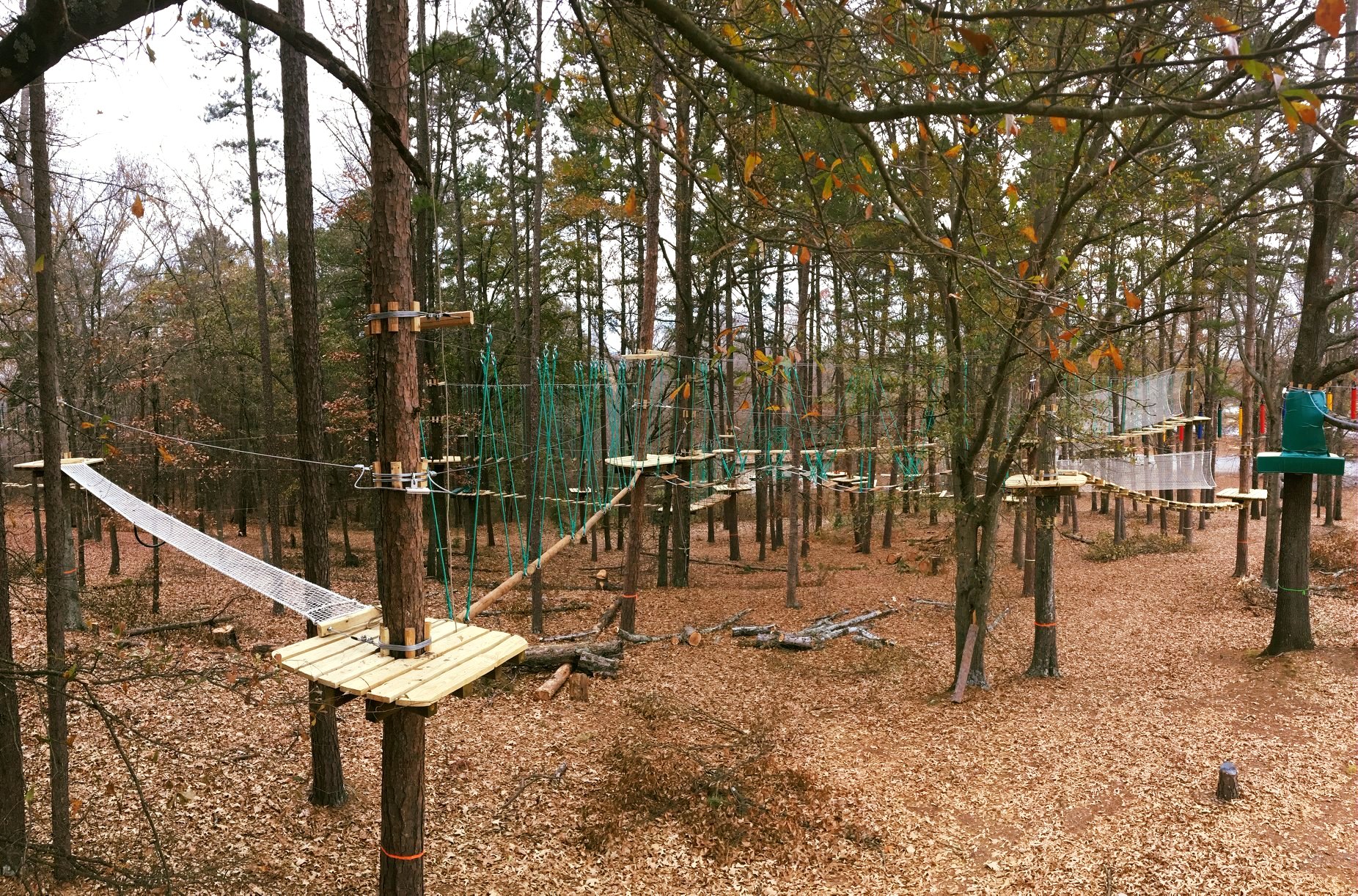 The Massive Aerial Obstacle Course Is Right Here In Georgia At Treetop ...
