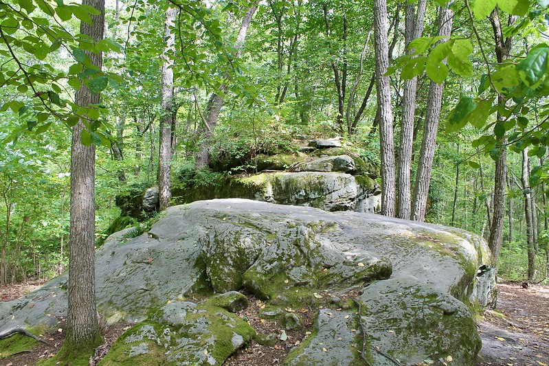 Walk Through Rock Formations At Pennsylvania's Beartown Rocks