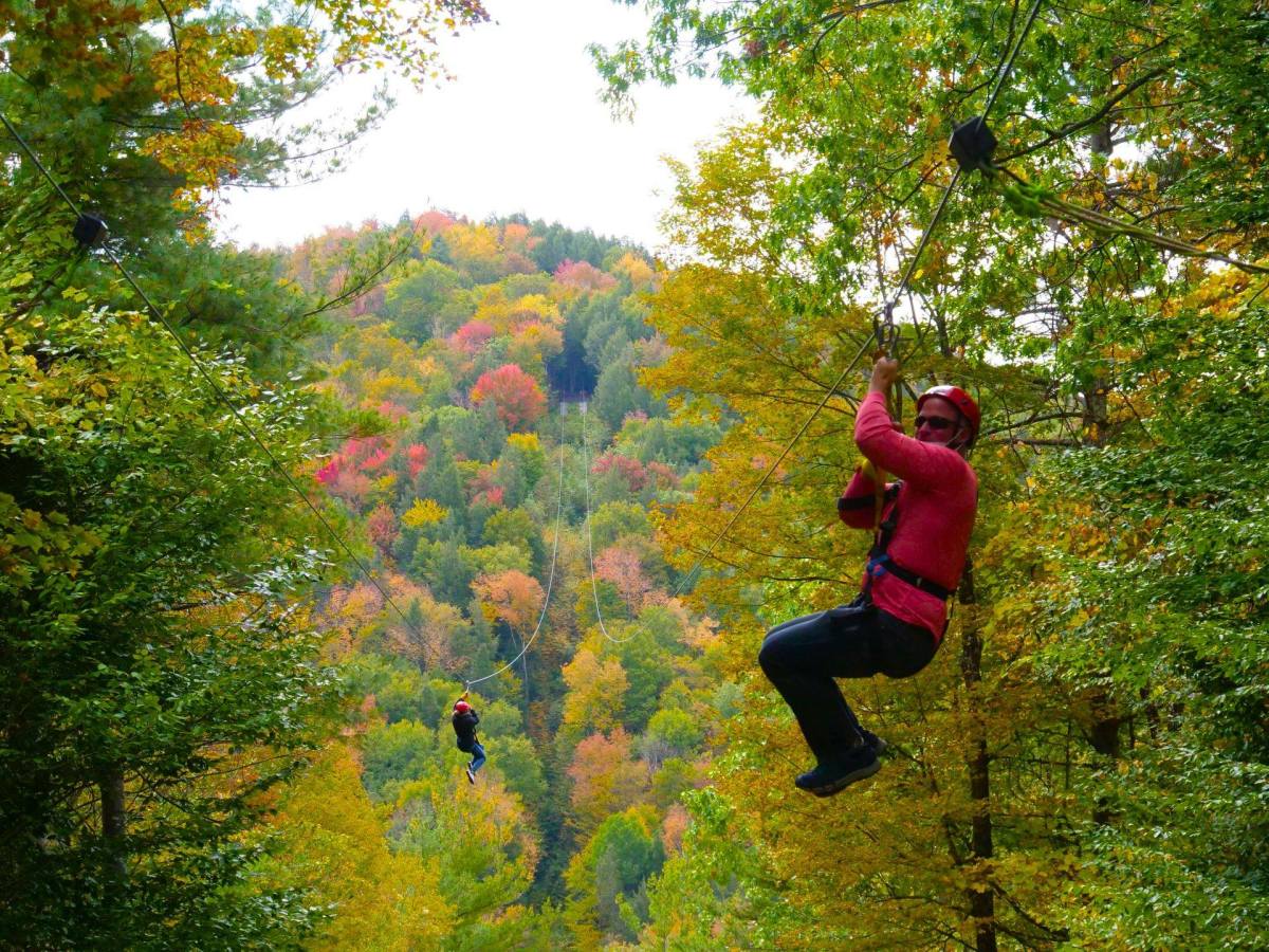 Ride North America's Longest Zip Line At Berkshire East In Massachusetts