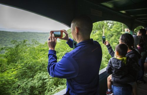 Ride The Cass Scenic Railroad To The Top Of Bald Knob In West Virginia