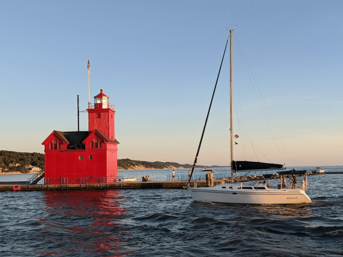 Big Red In Michigan Is One Of Most-Photographed Lighthouses In U.S.
