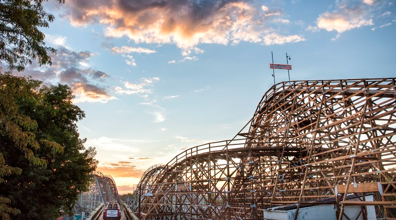 Lagoon's Wooden Roller Coaster Is 100 Years Old