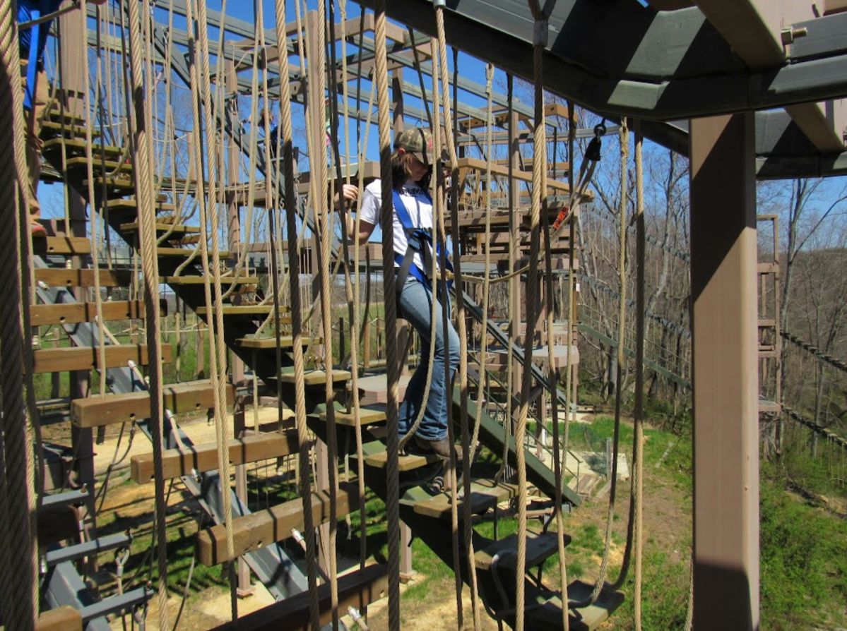 World's Largest Ropes Course in Ohio at NevilleBillie Adventure Park