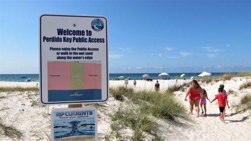 Walk The Boardwalk At Perdido Key State Park In Florida