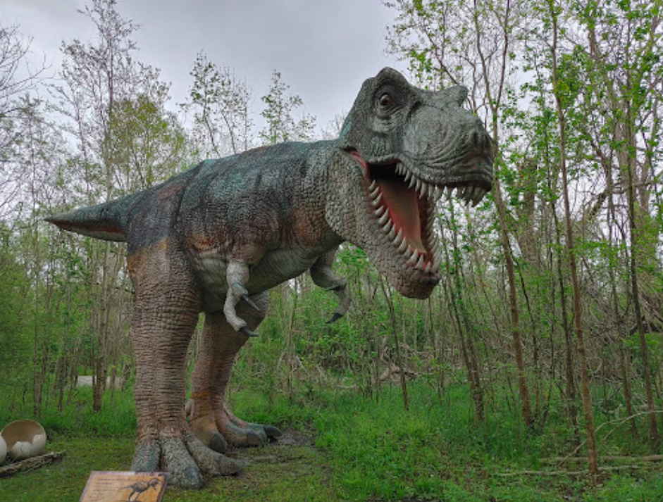 Journey Through 12 Acres Of Jurassic Fun At Prehistoric Park In Louisiana