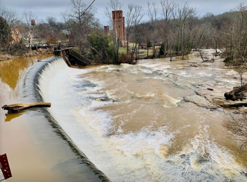 Explore A Waterfall And The Ruins Of An Old Mill At Glendale Shoals In ...