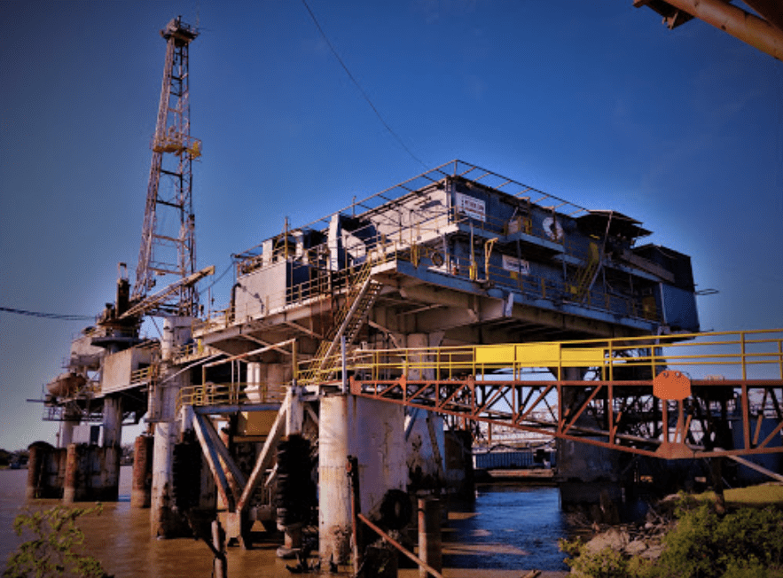 You Can Step Aboard An Authentic Offshore Drilling Rig In Louisiana
