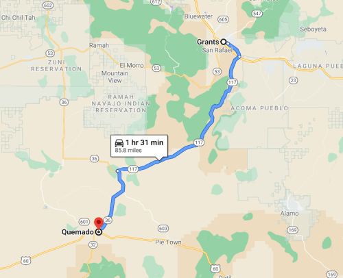 Explore the Grants to Quemado Scenic Drive in New Mexico