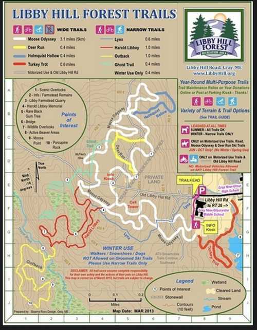 Admission-Free, The Libby Hill Forest In Maine Is A Day Trip Destination