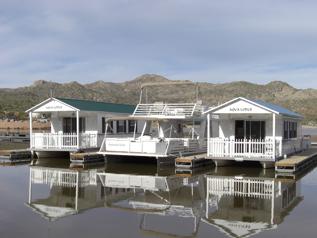 The Floating Cabins At Bartlett Lake Marina In Arizona Are The Ultimate ...