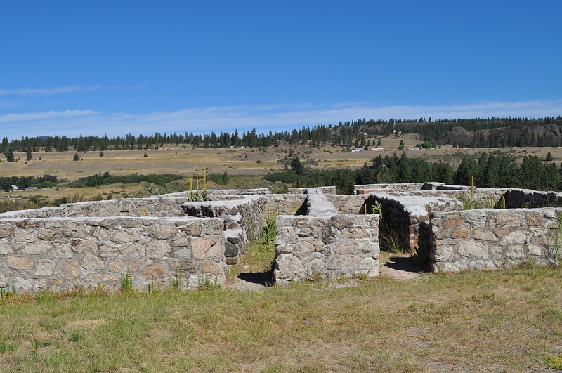 Fort Spokane Bachelor Officers’ Quarters Are Historic Ruins In Washington