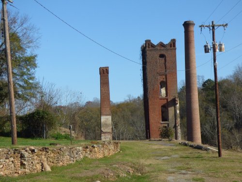 Explore A Waterfall And The Ruins Of An Old Mill At Glendale Shoals In ...